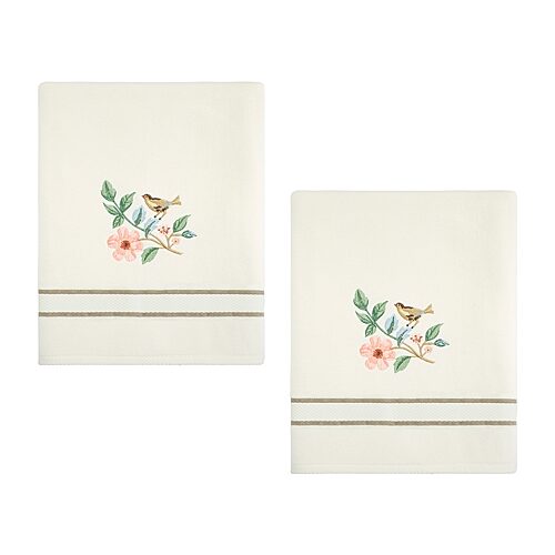 Click here for Avanti Pretty Birds 2-pc. Floral Bath Towel  One S... prices