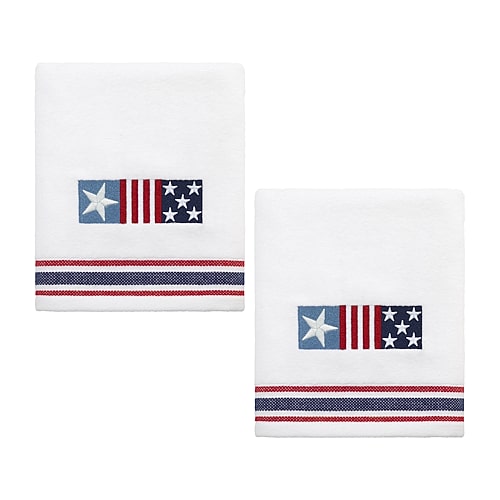 Click here for Avanti Heritage 2-pc. Americana Hand Towel  One Si... prices