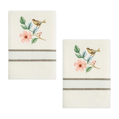 Click here for Avanti Pretty Birds 2-pc. Hand Towel  One Size  Be... prices