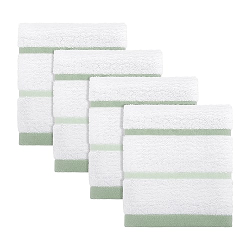 Click here for IZOD(R) Sandbar 4pk. Washcloth Set prices