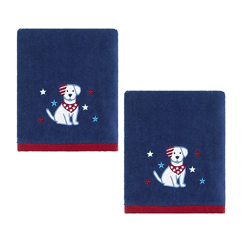 Click here for Avanti Pawtriot 2-pc. Hand Towel  One Size  Blue prices