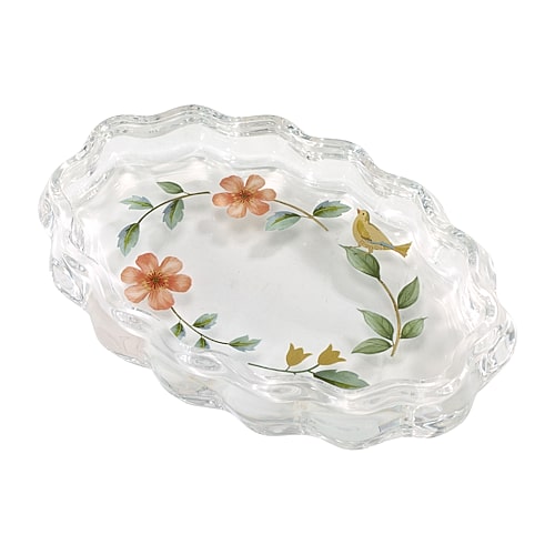 Click here for Avanti Pretty Birds Soap Dish - Clear prices