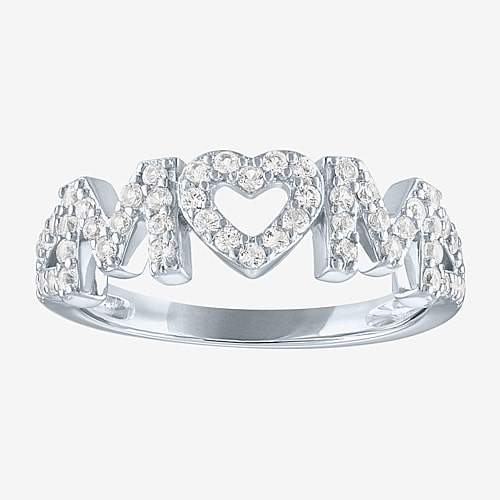 Click here for Yes  Please! Womens Lab Created White Sapphire Pur... prices