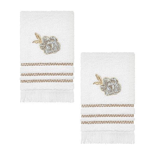 Click here for Nicole Miller Camille 2-pc. Fingertip Towel  One S... prices