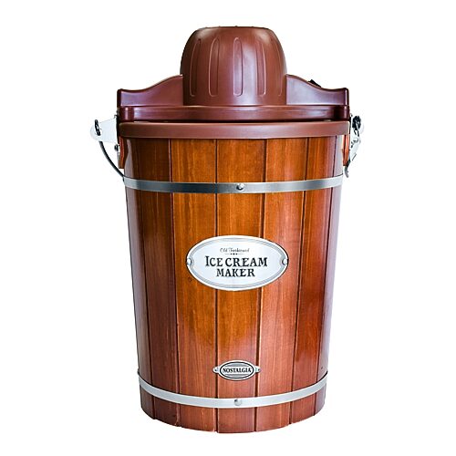 Click here for Nostalgia 6-Quart Wood Bucket Ice Cream Maker  One... prices