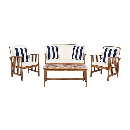 Click here for Rocklin 4 Pc Patio Set  One Size  Brown prices