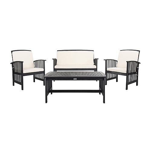 Click here for Rocklin 4 Pc Patio Set  One Size  Black prices