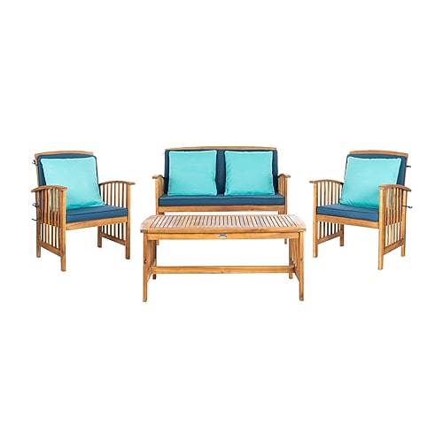 Click here for Rocklin 4 Pc Patio Set  One Size  Brown prices