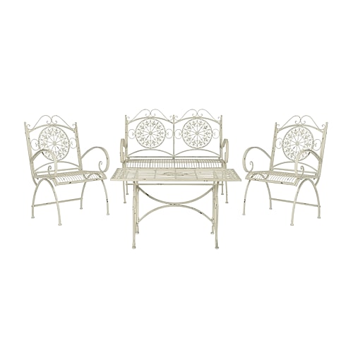 Click here for Sophie Patio 4-pc. Conversation Set  One Size  Whi... prices
