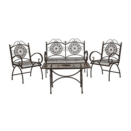 Click here for Sophie Patio 4-pc. Conversation Set  One Size  Bro... prices
