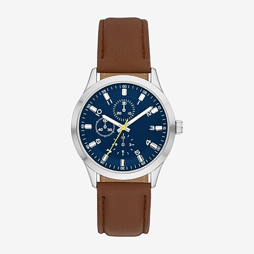 Click here for Mens Brown Strap Watch Fmdjo244  One Size prices