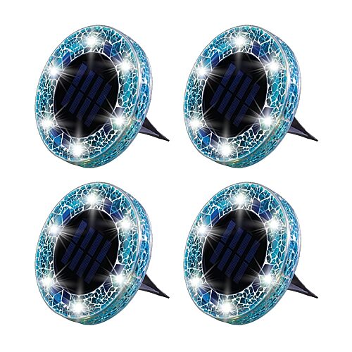 Click here for Bell + Howell Mosaic Disk Lights Solar Powered 6 L... prices