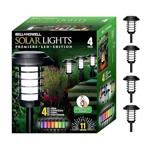 Click here for Bell + Howell Solar Powered Color Changing Pathway... prices