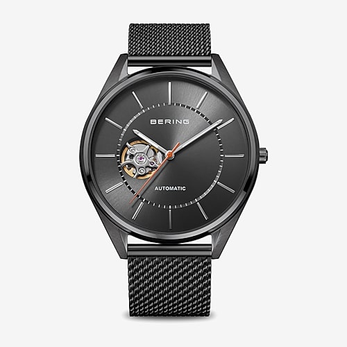 Click here for Bering Mens Automatic Black Stainless Steel Bracel... prices