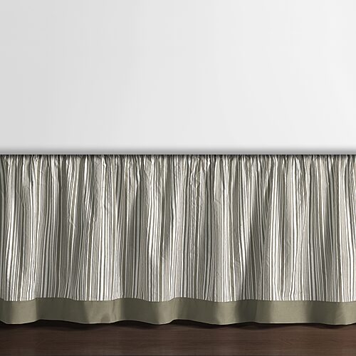 Click here for Laurel Manor Toile Garden Cotton Bedskirt  One Siz... prices