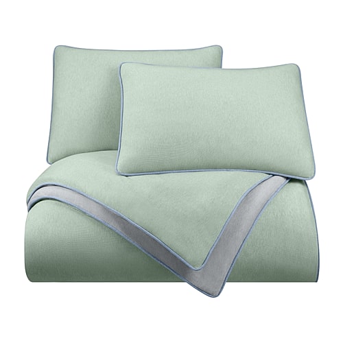 Click here for Vellux Snuggle Midweight Reversible Comforter Set... prices