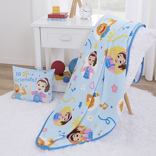 Click here for Nojo Lightweight Geometric Blanket  One Size  Blue prices