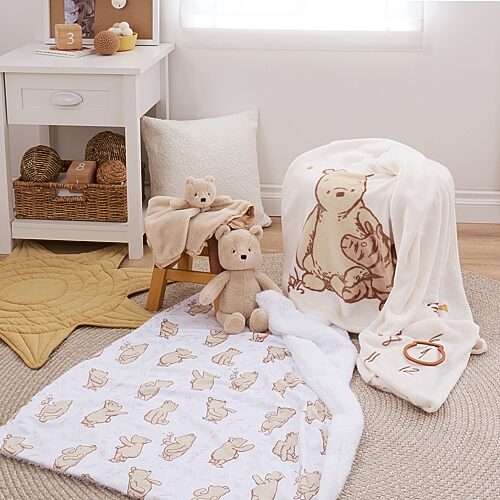 Click here for Nojo Winnie The Pooh Baby Blanket  One Size  White prices