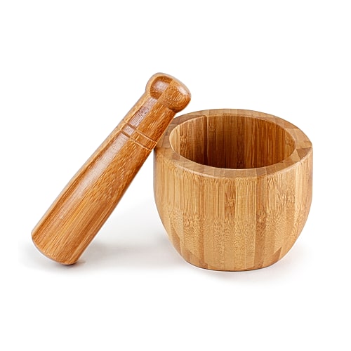 Click here for BergHOFF Bamboo Mortar And Pestle  Natural 2-pc. M... prices