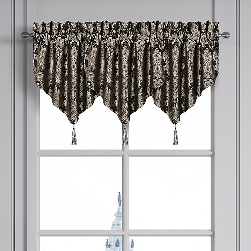 Click here for Five Queens Court Harriman Window Ascot Valance  4... prices