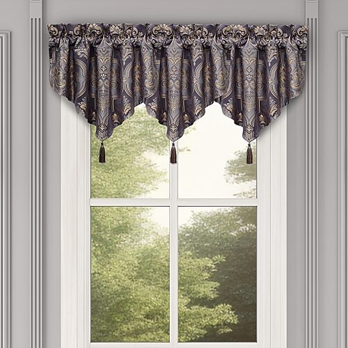Click here for Five Queens Court Manchester Window Ascot Valance... prices
