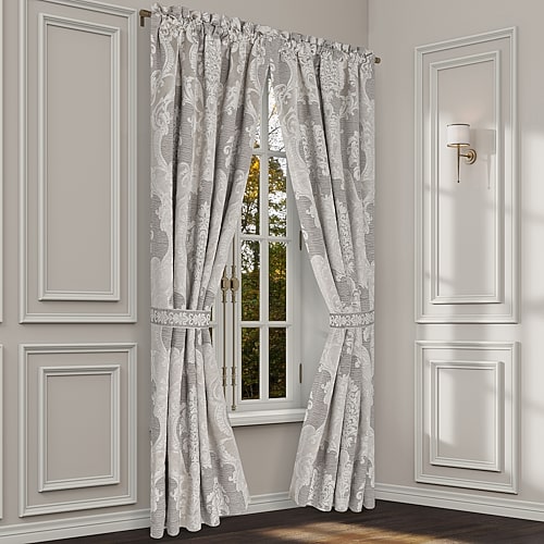 Click here for Queen Street Quincy Rod Pocket Room Darkening Set... prices