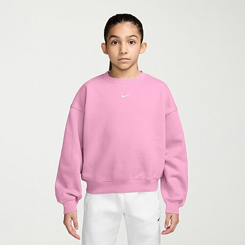 Click here for Nike Studio Big Kid Girls Crew Neck Fleece Long Sl... prices