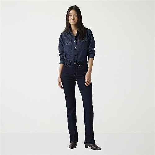 Click here for Levis Womens Mid Rise Classic Bootcut Jean  6  Blu... prices