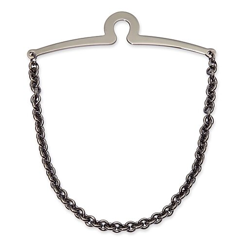 Click here for Tie Chain  One Size  Gray prices