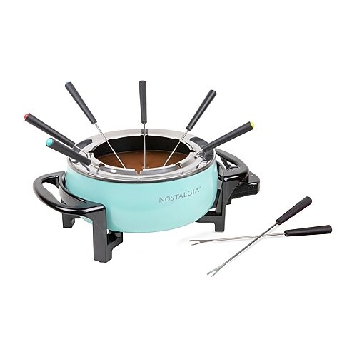 Click here for Nostalgia FPS6AQ Electric Fondue Pot - Aqua prices