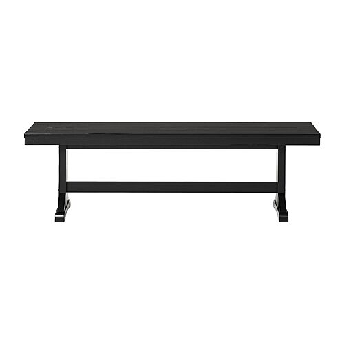 Click here for 60 Wood Kichen Dining Bench  One Size  Black prices