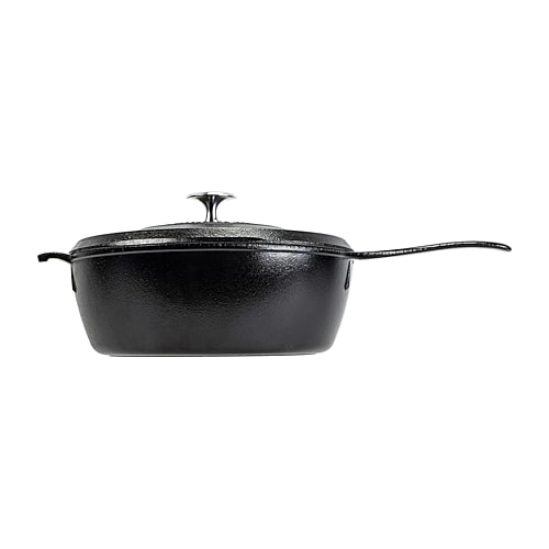 Click here for Lodge 4 Qt Deep Cast Iron Skillet and Lid prices