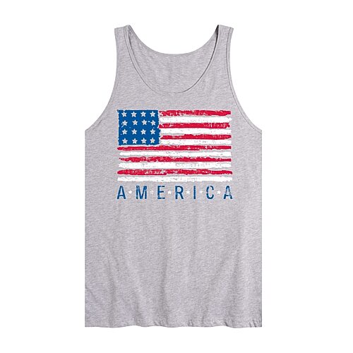 Click here for Airwaves Mens American Flag Sleeveless Tank Top -... prices