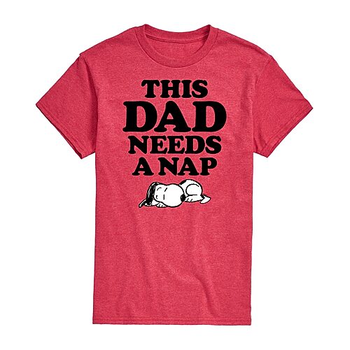 Click here for Hybrid Apparel Peanuts Dad Nap Mens Short Sleeve T... prices