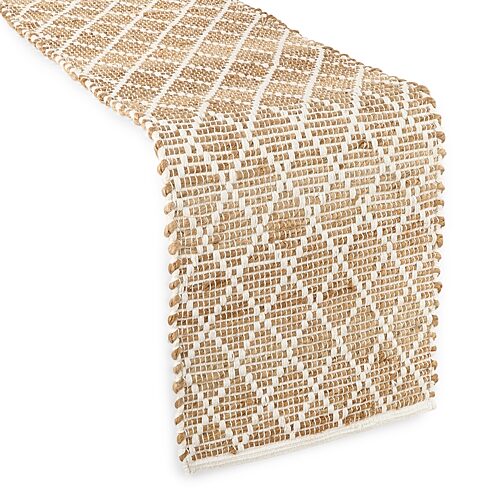 Click here for Linden Street Jute Cotton Table Runner  One Size... prices