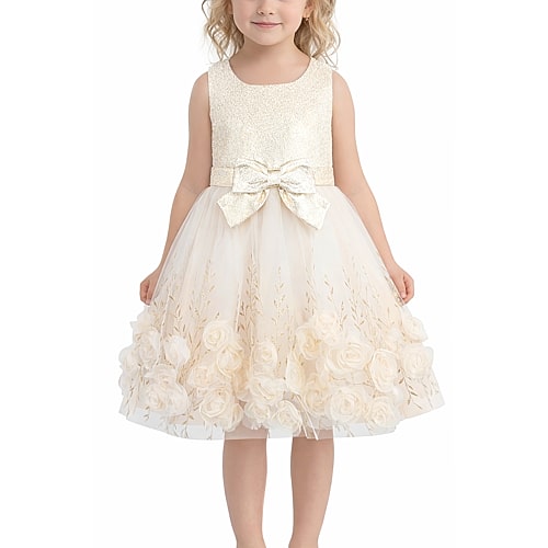 Click here for Lilt Little Girls Sleeveless Fit + Flare Dress  5... prices