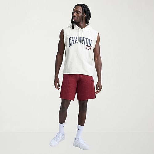 Click here for Champion Mens 7 Mid Rise Workout Shorts  Small  Re... prices