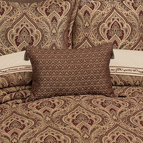 Click here for Five Queens Court Octavia Rectangular Throw Pillow... prices