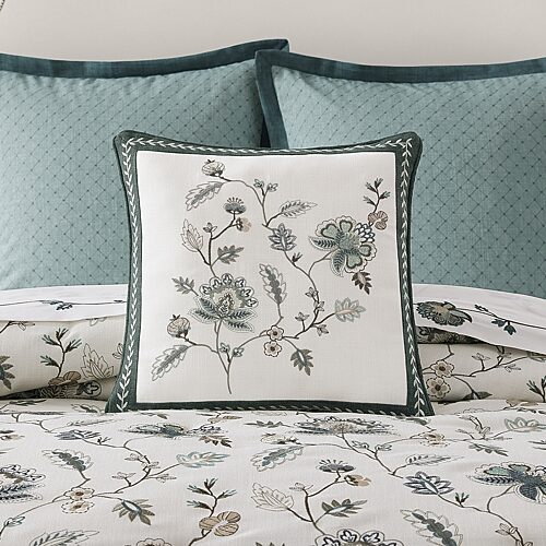 Click here for Queen Street Brookside 1 Pair Square Throw Pillow... prices