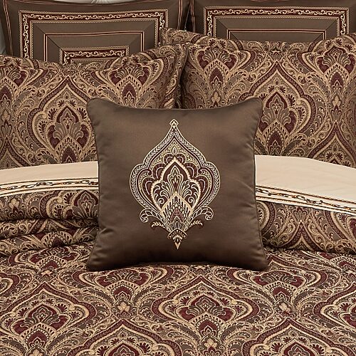 Click here for Five Queens Court Odette Square Decorative Pillow... prices