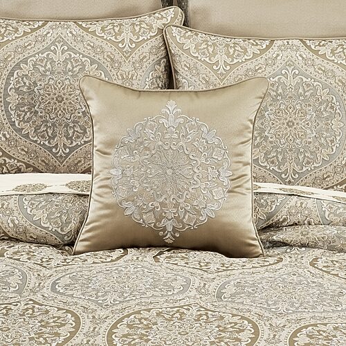 Click here for J Queen New York Romero Square Decorative Pillow... prices