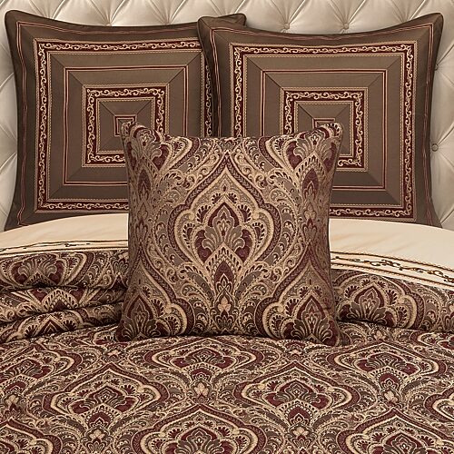 Click here for Five Queens Court Octavia Square Throw Pillow  One... prices