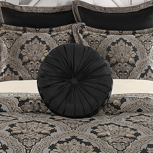 Click here for Five Queens Court Harriman Tufted Round Decorative... prices