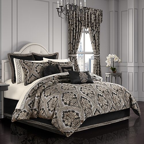 Click here for Five Queens Court Harriman Floral 4-Pc. Comforter... prices