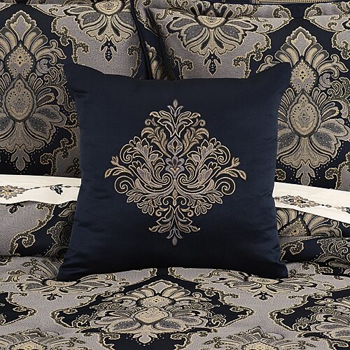 Click here for Five Queens Court Briarwood Square Throw Pillow  O... prices