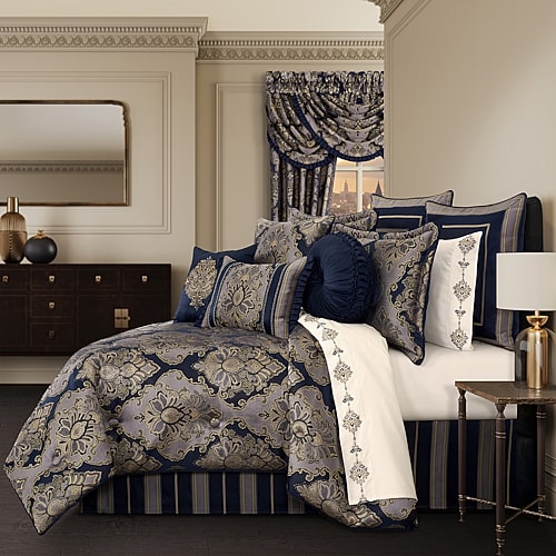 Click here for Five Queens Court Briarwood 4-pc. Embellished Comf... prices