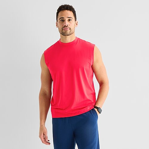 Click here for Xersion Mens Crew Neck Sleeveless Muscle T-Shirt... prices