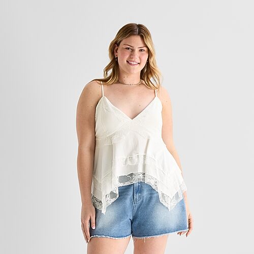 Click here for Forever 21 Womens Juniors Plus Sleeveless Babydoll... prices