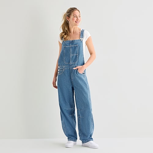 Click here for Forever 21 Sleeveless Womens Overalls Juniors  X-l... prices