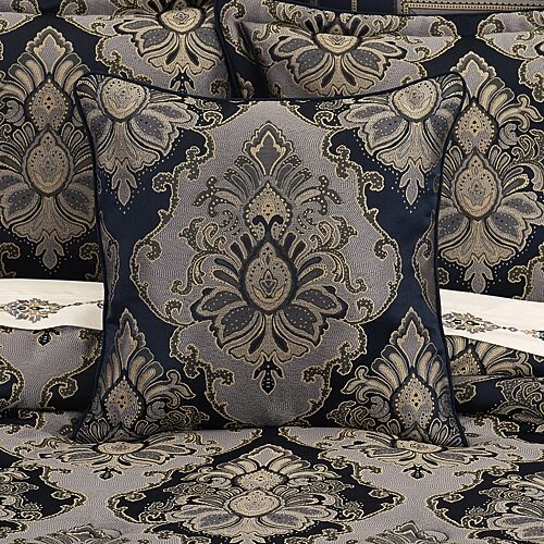 Click here for Five Queens Court Briarwood 1 Pair Square Throw Pi... prices
